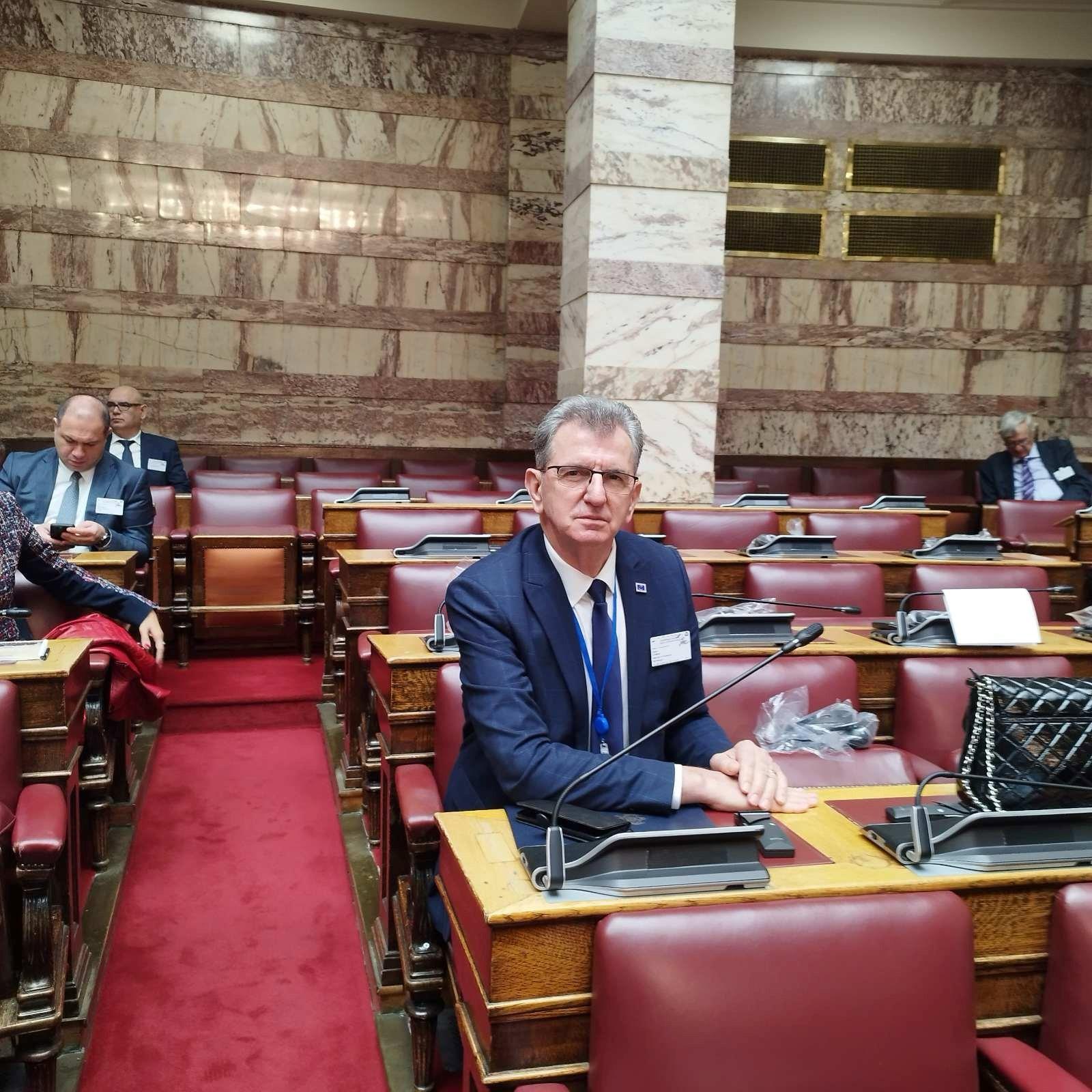 ДАН - Camaj na zajedničkoj konferenciji PSSE i parlamenta Grčke